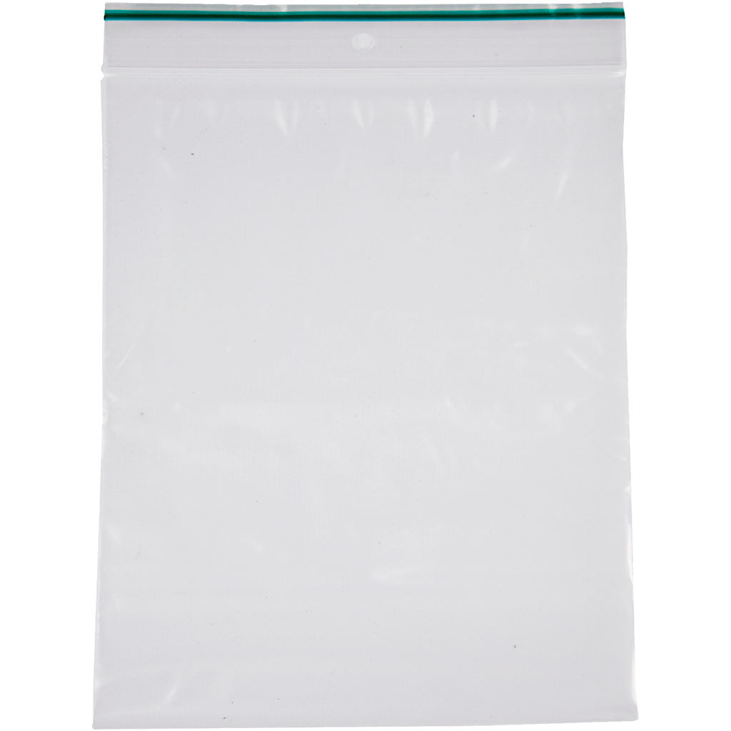 Zip Lock zakjes, afm 6x8 cm, dikte 0,05 mm, 100 stuk