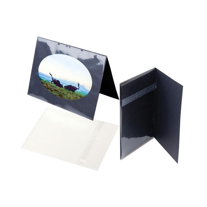 Plastic Mapje voor Kaarten 12,7x17,9cm