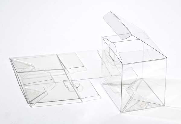 Transparante Plastic Doosjes 9,5x6,7x7,6cm + Autolock Bodem